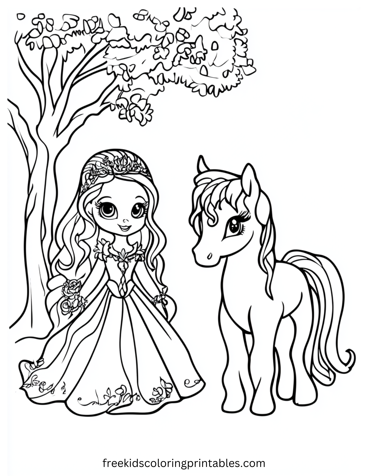 Free Kids Coloring Printables